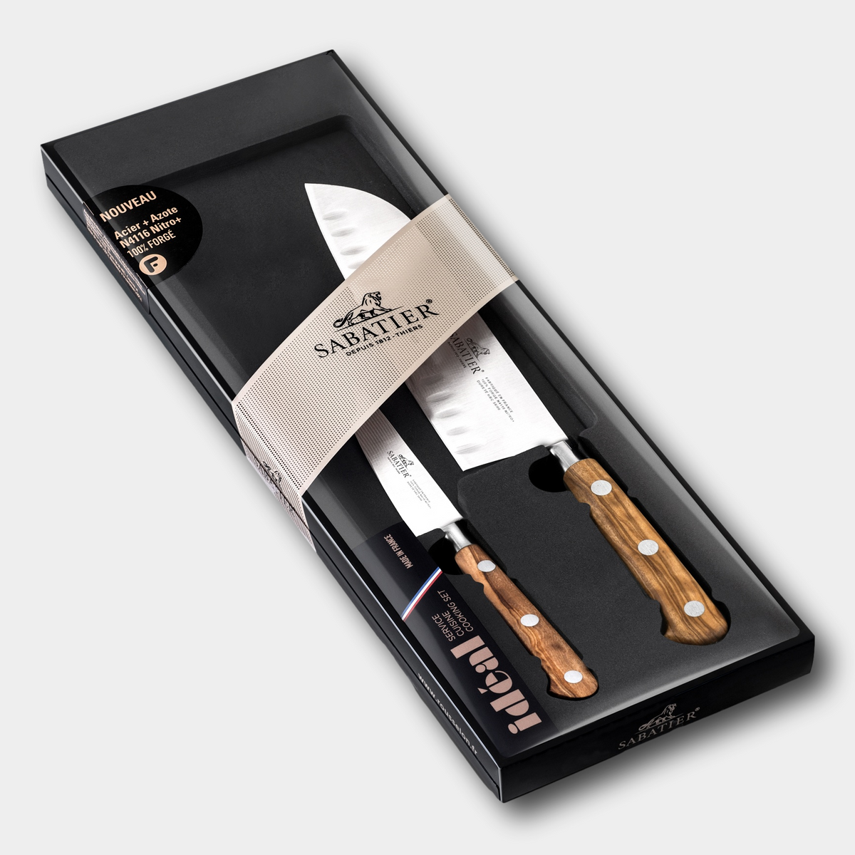Lion Sabatier Ideal Provencao 2 Piece Set - Paring/Santoku Knives – The ...